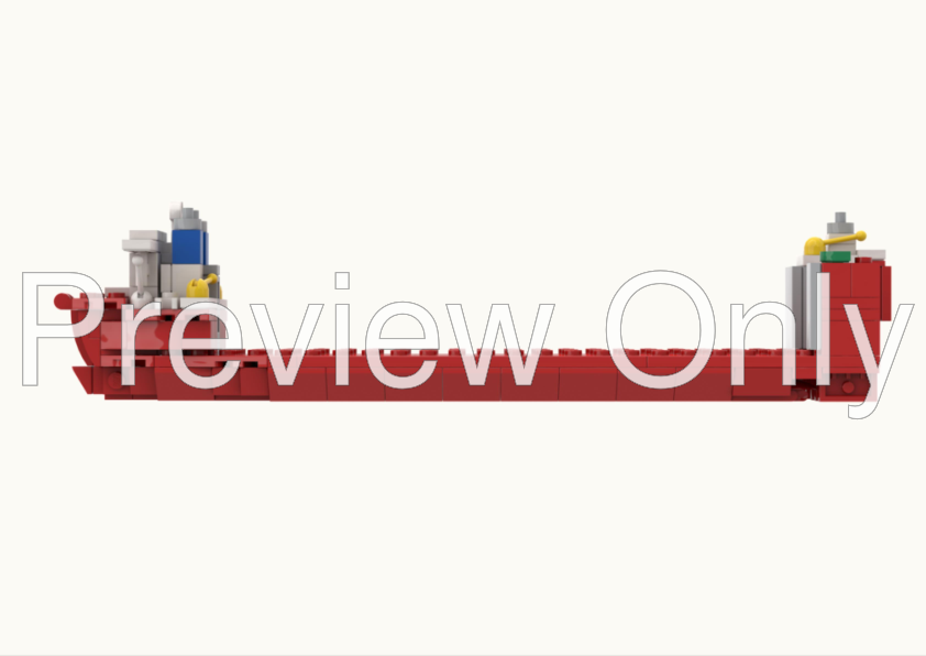 LEGO MOC-136973 MV Blue Marlin by The Bobby Brix Channel | Rebrickable ...