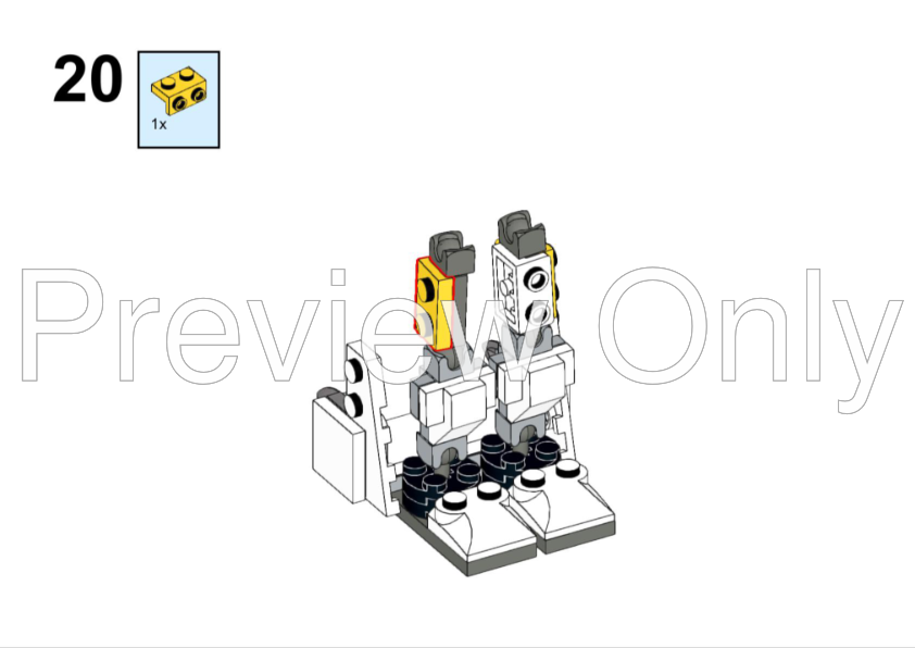 Lego Moc 31115 Friendly Mech By Wendgo Rebrickable Build With Lego