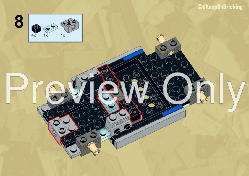 LEGO MOC 76917 JDM Ute by Keep On Bricking | Rebrickable - Build with LEGO