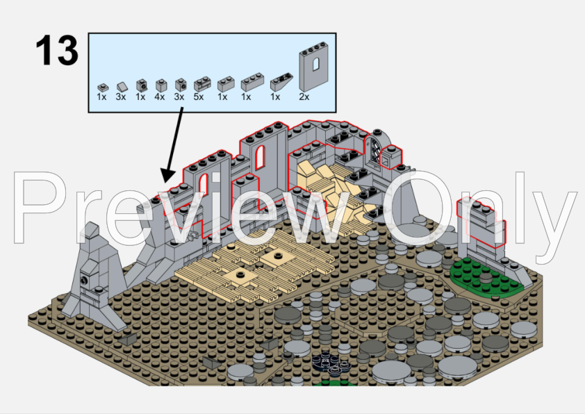 Lego Moc Forest Mens Camp By Luxbricks Rebrickable Build With Lego