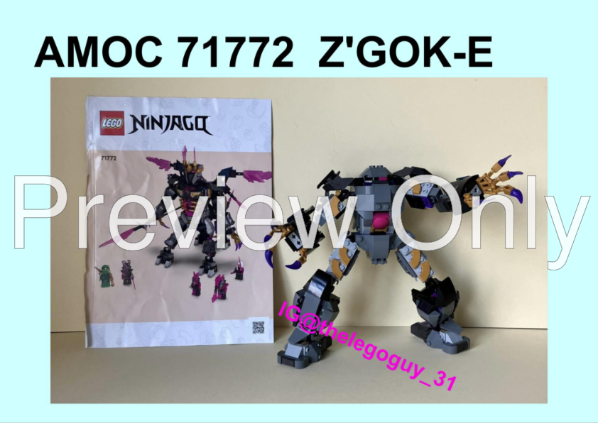 LEGO MOC-137015 AMOC 71772 - Z'GOK-E by TheLegoGuy31 | Rebrickable ...