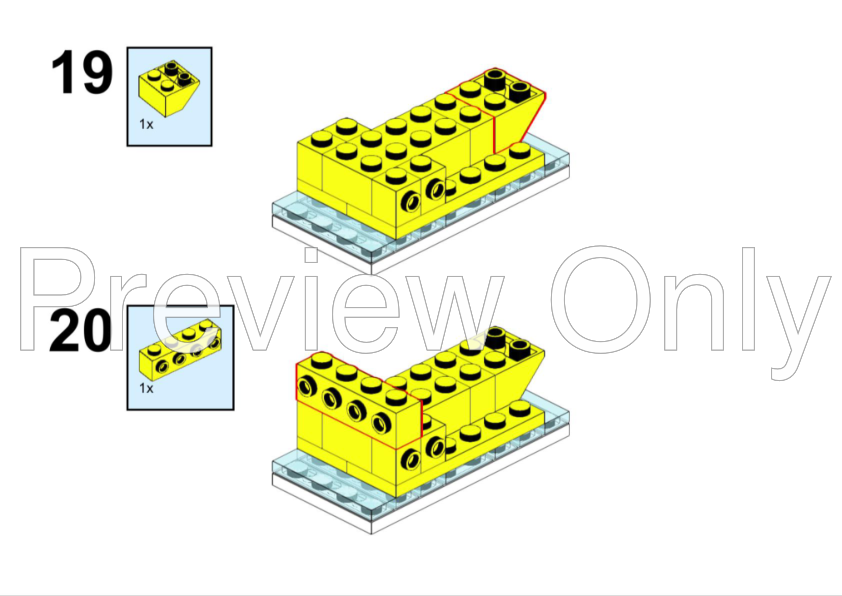 Lego Moc Rubber Duck By Delightmoc Rebrickable Build With Lego