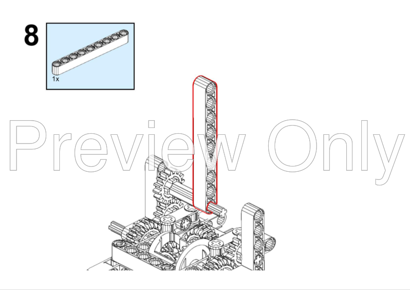 LEGO MOC SPRUNG STEERING AXLE by mjb10 | Rebrickable - Build with LEGO
