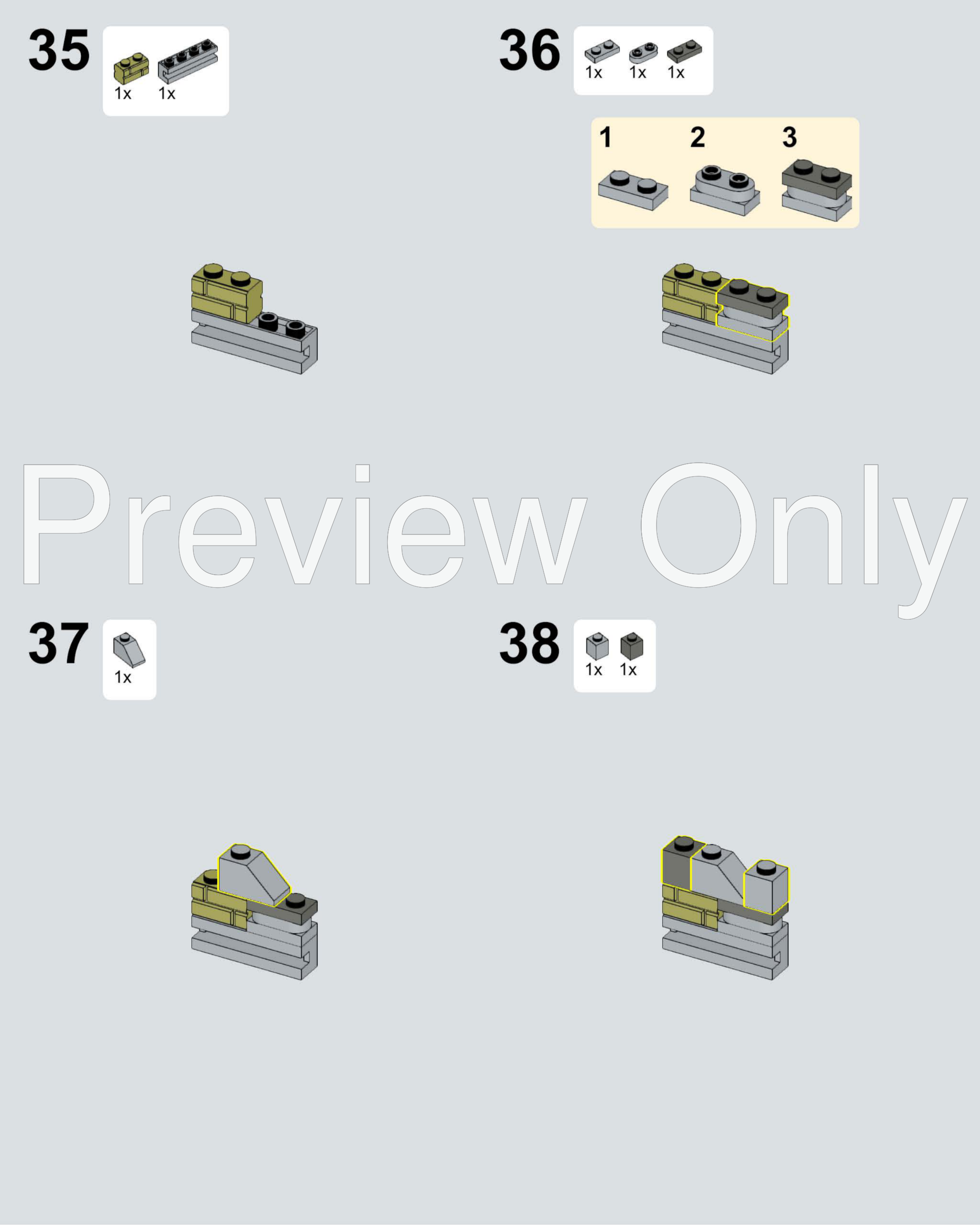 LEGO MOC Modular Castle 01 - Gatehouse by brick_monster | Rebrickable ...