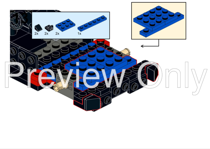 Lego Moc Porsche 911 Rsr By Giganbrick Rebrickable Build With Lego