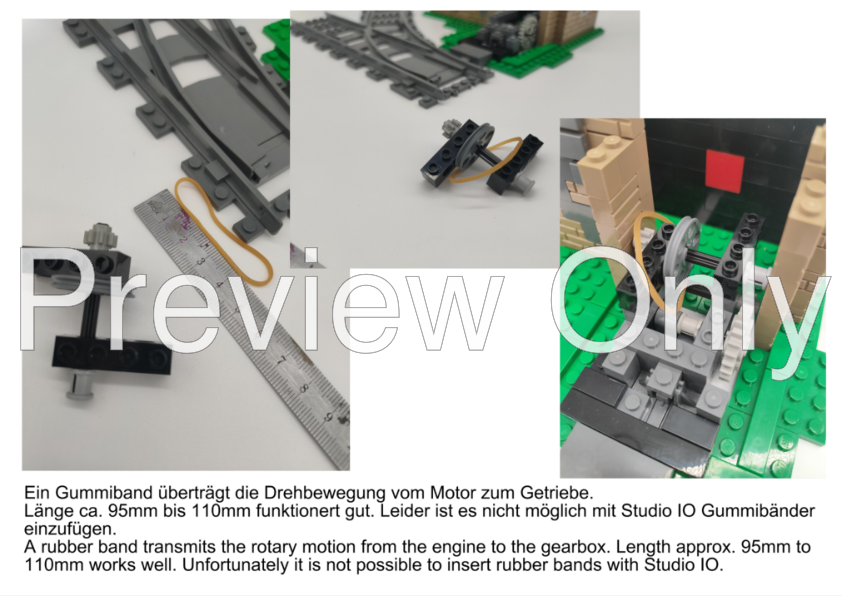 Lego Moc Railroad Interlocking Tower With Switch Track By Osnawolle