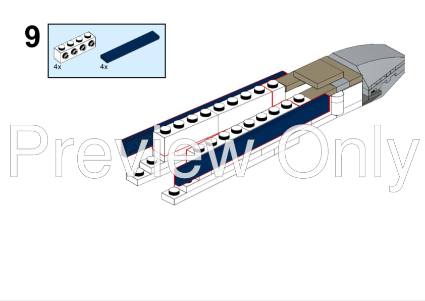 LEGO MOC Blue Squadron X wing Starfighter by mandalorianknight ...