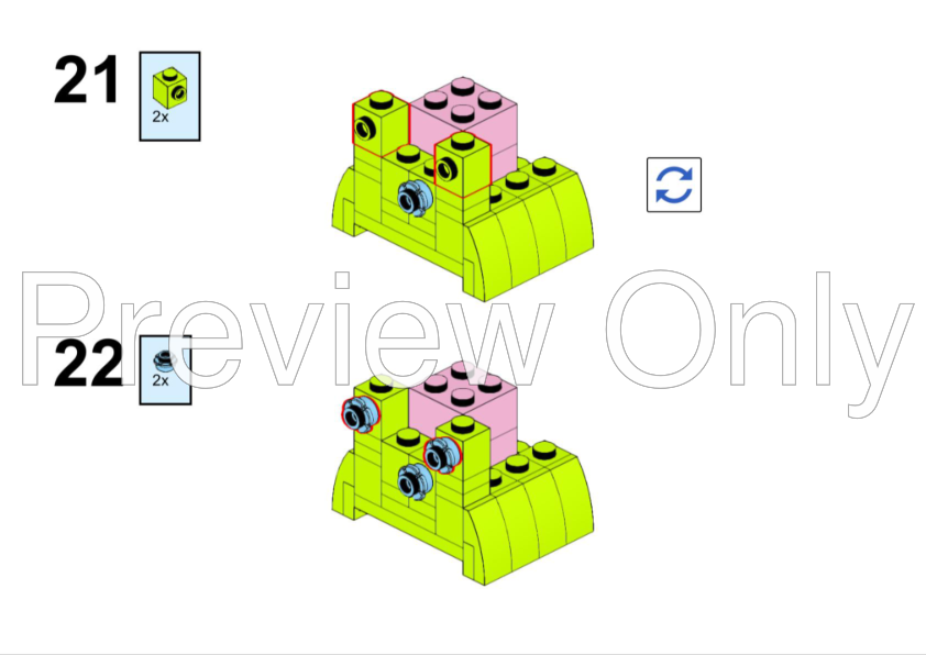 LEGO MOC Joy (Inside Out) by delight_moc | Rebrickable - Build with LEGO