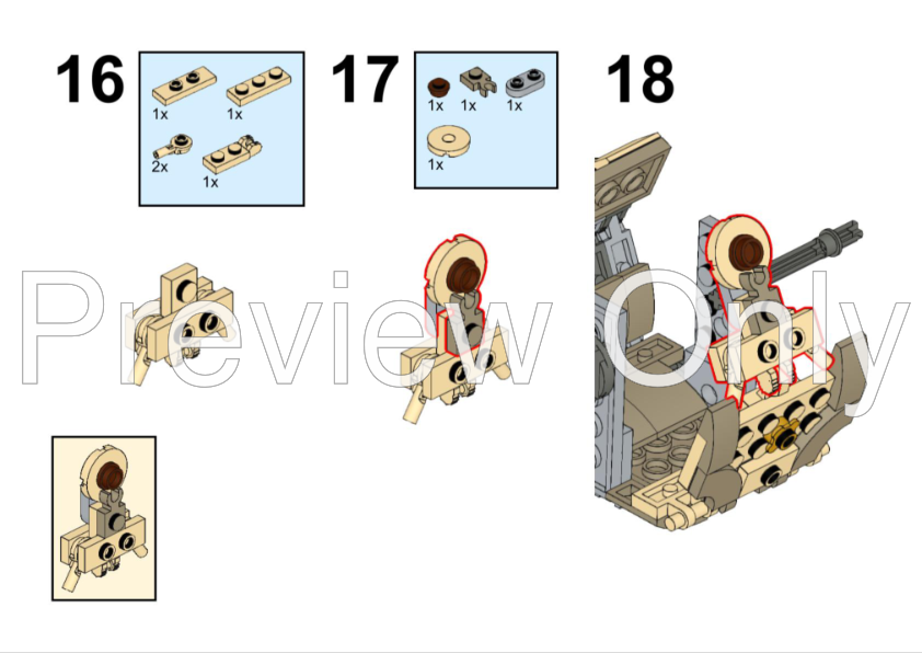 LEGO MOC Gungan Grand Army Booma Wagon with Falumpaset by BigJudge ...