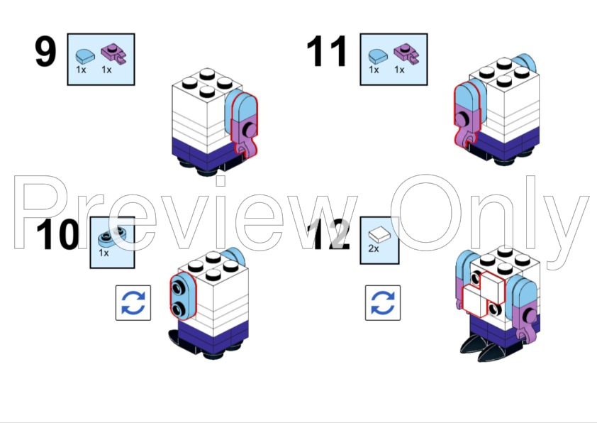 LEGO MOC Fear (Inside Out) by delight_moc | Rebrickable - Build with LEGO
