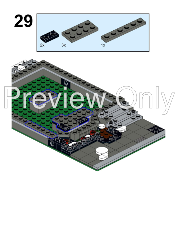 Lego Moc Christmas Modular Home By Anon22 Rebrickable Build With Lego