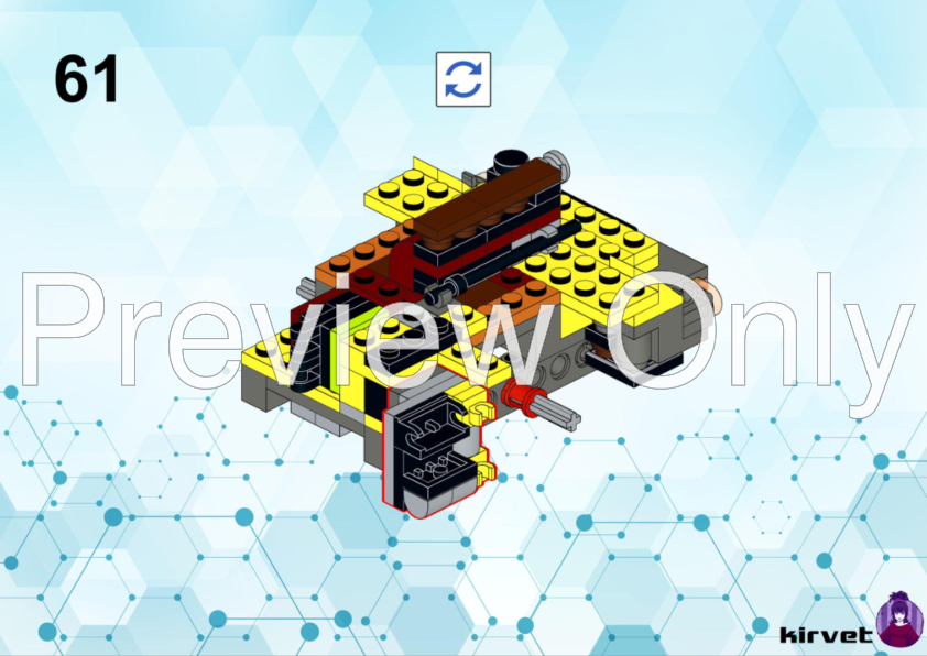 LEGO MOC 10271 Front Wheel Loader by Kirvet | Rebrickable - Build with LEGO