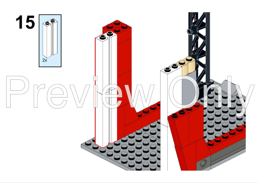 Lego Moc Fire Station By Thrulego Rebrickable Build With Lego