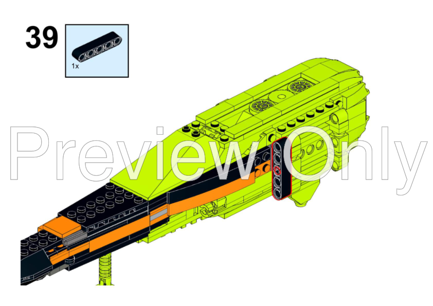 LEGO MOC-137476 75102 Poe's XWing Fighter (Fixed) by brickwich ...