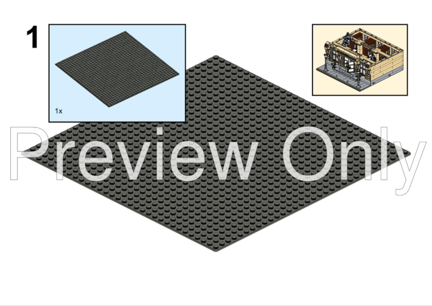 LEGO MOC Modular Library by TyrolMOCs | Rebrickable - Build with LEGO