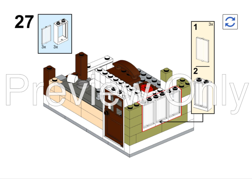 LEGO MOC 31131 - Noodle Shop expended by Seco91 | Rebrickable - Build ...