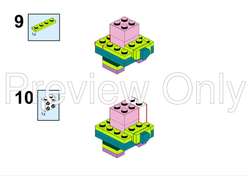 LEGO MOC Disgust (Inside Out) by delight_moc | Rebrickable - Build with ...