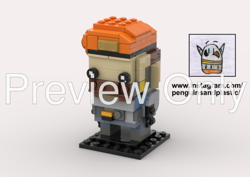 LEGO MOC VALORANT Brickheadz Series 4 collection by Penguins and ...