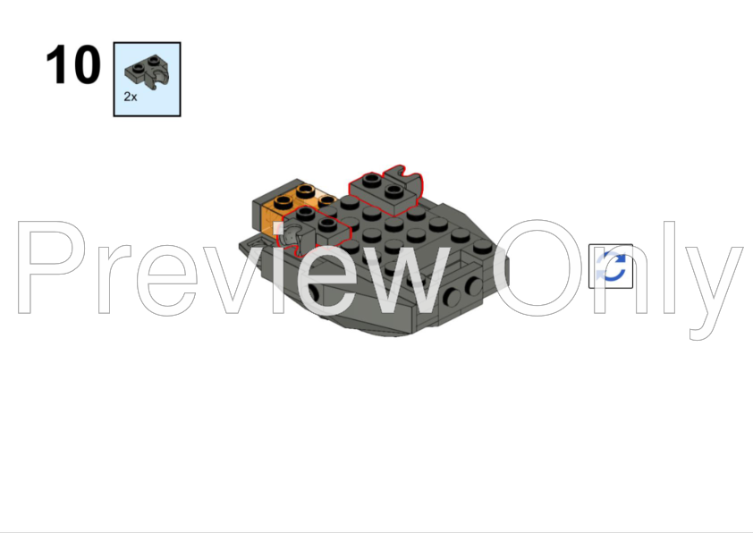 LEGO MOC Lego Barroth by Oreo-M | Rebrickable - Build with LEGO