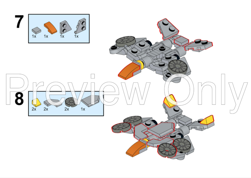 LEGO MOC AVATAR 2 micro vehicles by ryangc_productions | Rebrickable ...