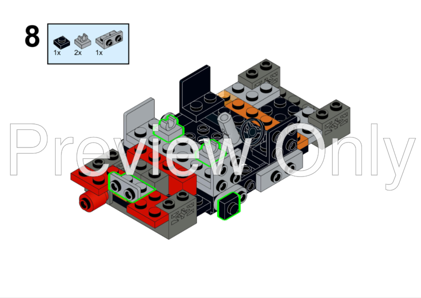 LEGO MOC 76912 Nissan R32 Skyline GT-R by KMPMOCS | Rebrickable - Build ...