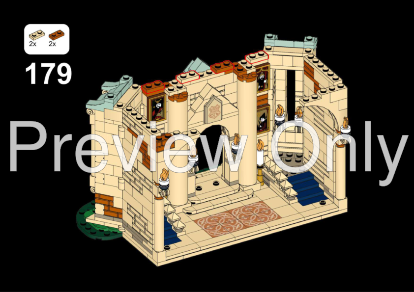 LEGO MOC Rav*nclaw Tower by Fancy Bricks | Rebrickable - Build with LEGO