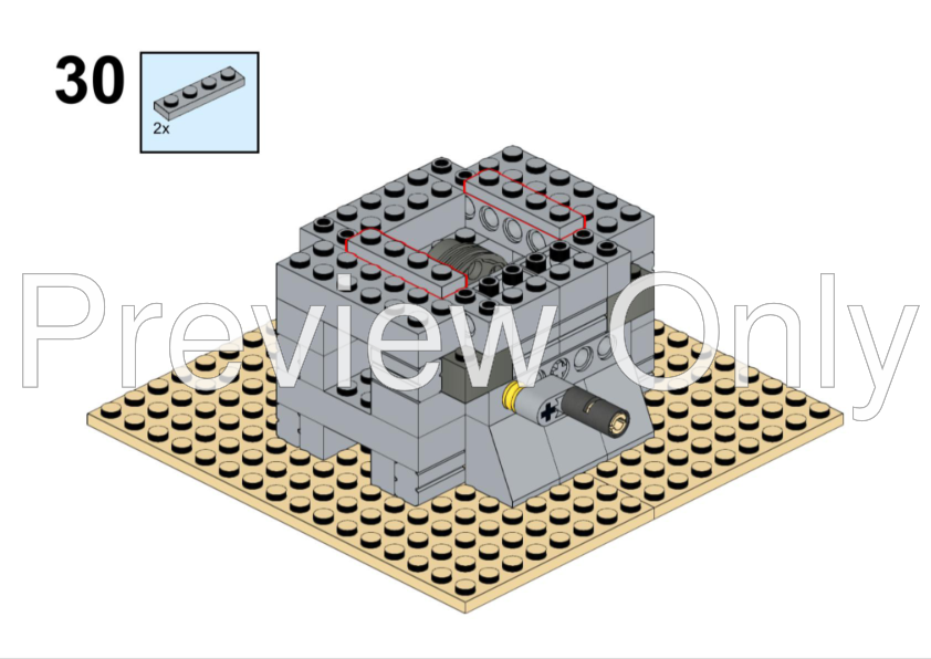Lego Moc Mech Arena Surge Mech Moving Automaton Modular Weapons By I