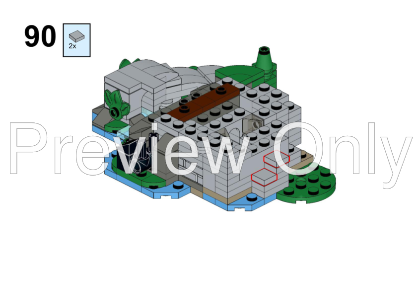 Lego Moc Mini Castle Collection By Christromans Rebrickable Build