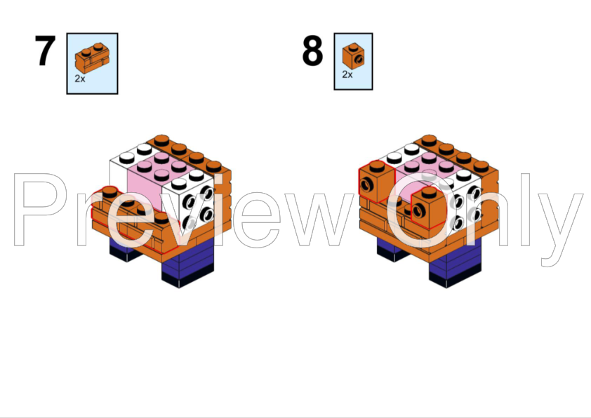 LEGO MOC Mr. Chun (Old Master Q) / 秦先生 (老夫子) by delight_moc ...