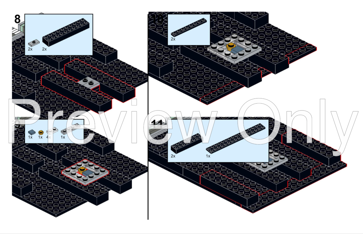 LEGO MOC Rockefeller Center - NYC by Taters | Rebrickable - Build with LEGO