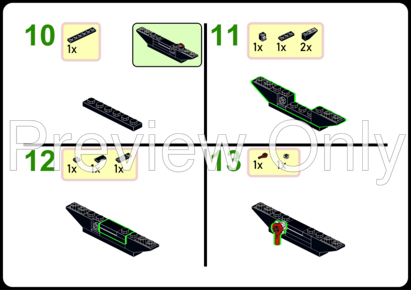 LEGO MOC 8wide acid transport wagon "Z" with a brakeman's cab of the DR ...