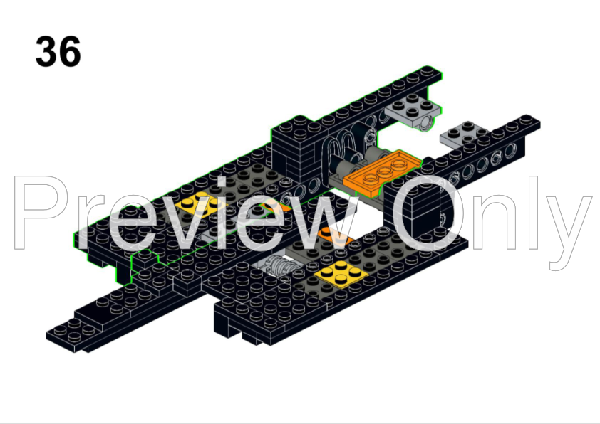 LEGO MOC MG B Roadster Black with 'autumn leaf' interior by Tangram ...