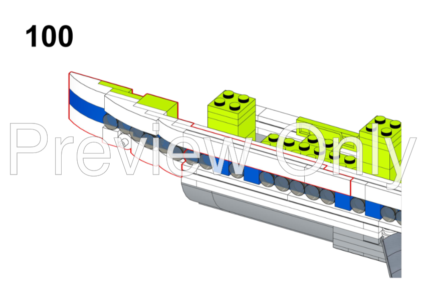 LEGO MOC Boeing 747-100 (6 upper windows) by DamoB by DamoB ...