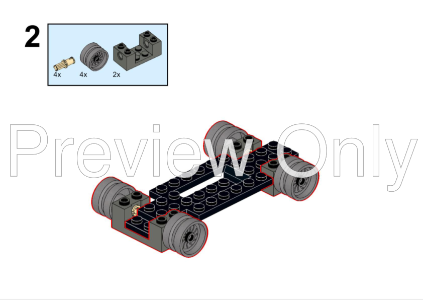 LEGO MOC-138627 Toyota GR Corolla by pabricks | Rebrickable - Build ...