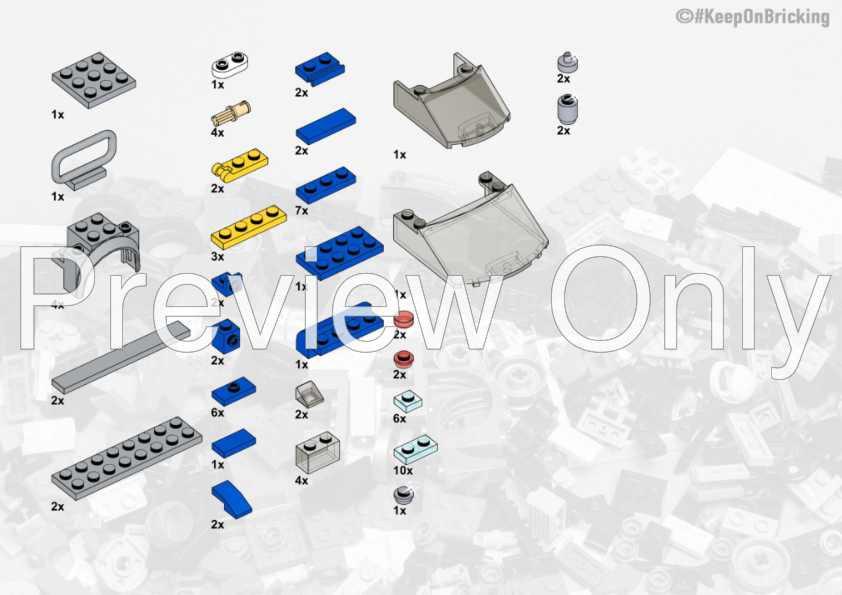 LEGO MOC 76917 15IN1 by Keep On Bricking | Rebrickable - Build with LEGO