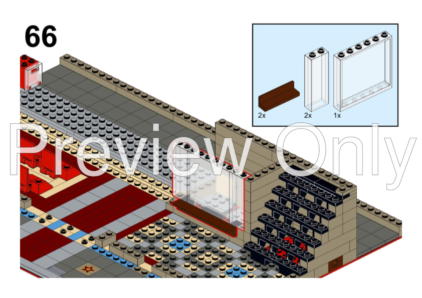 LEGO MOC The Grand Palace Station 10232 Modification by BoggleLego ...