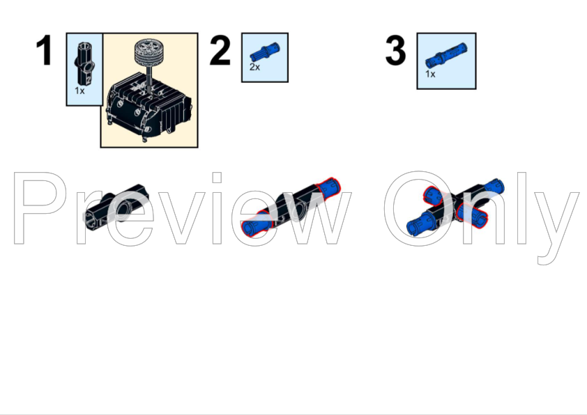 LEGO MOC gearbox lego technic by lego_xtremcar | Rebrickable - Build ...