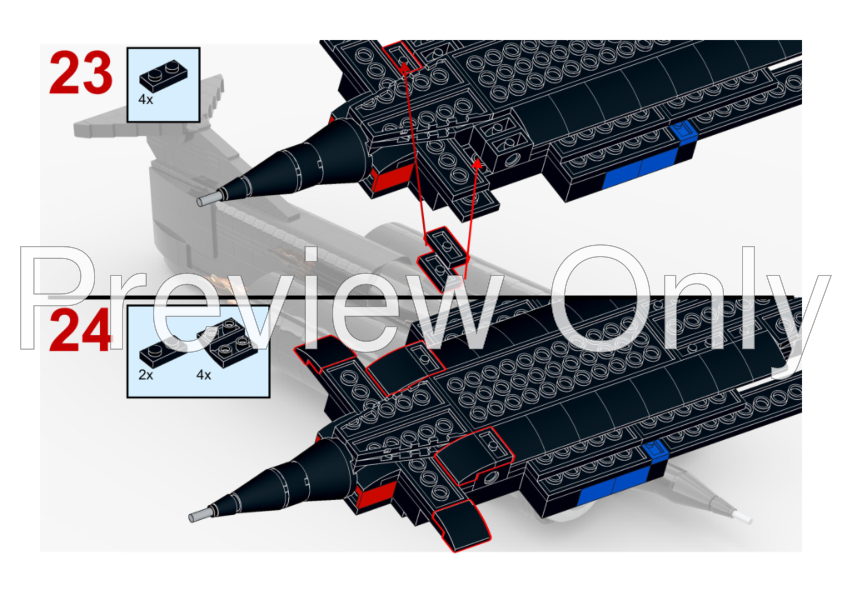 LEGO MOC Thrust SSC by lottiesbricks | Rebrickable - Build with LEGO