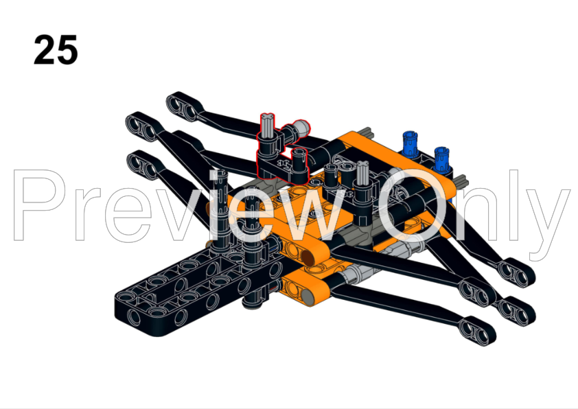 Lego Moc Monster Car 42141 B Model By Legorookie2021 Rebrickable