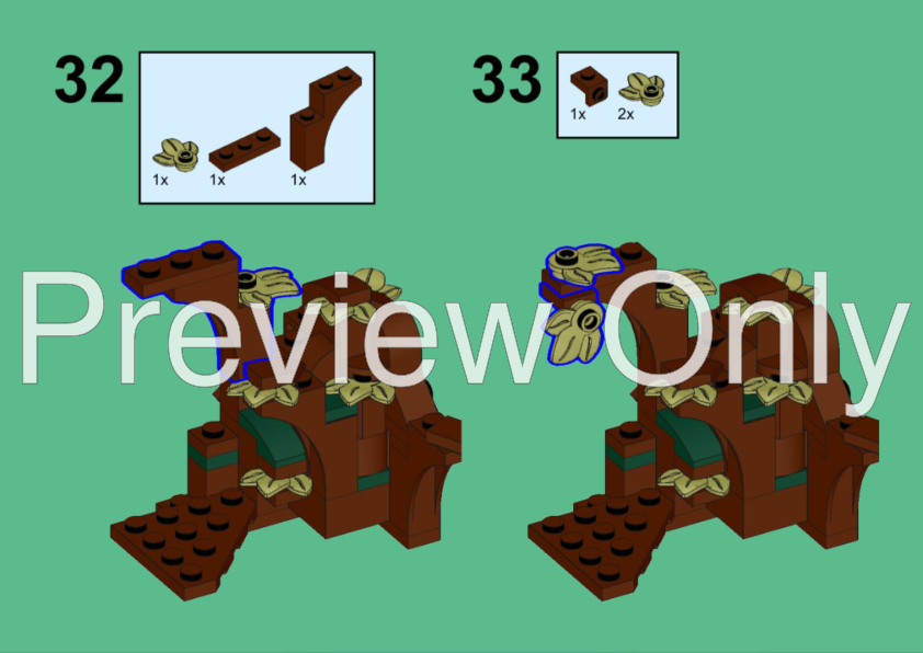 LEGO MOC Eclectus Parrots by Penguins and plastic | Rebrickable - Build ...