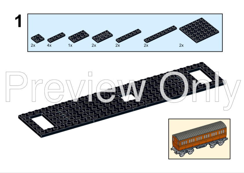 LEGO MOC Annie and Clarabel by WoodenToby | Rebrickable - Build with LEGO