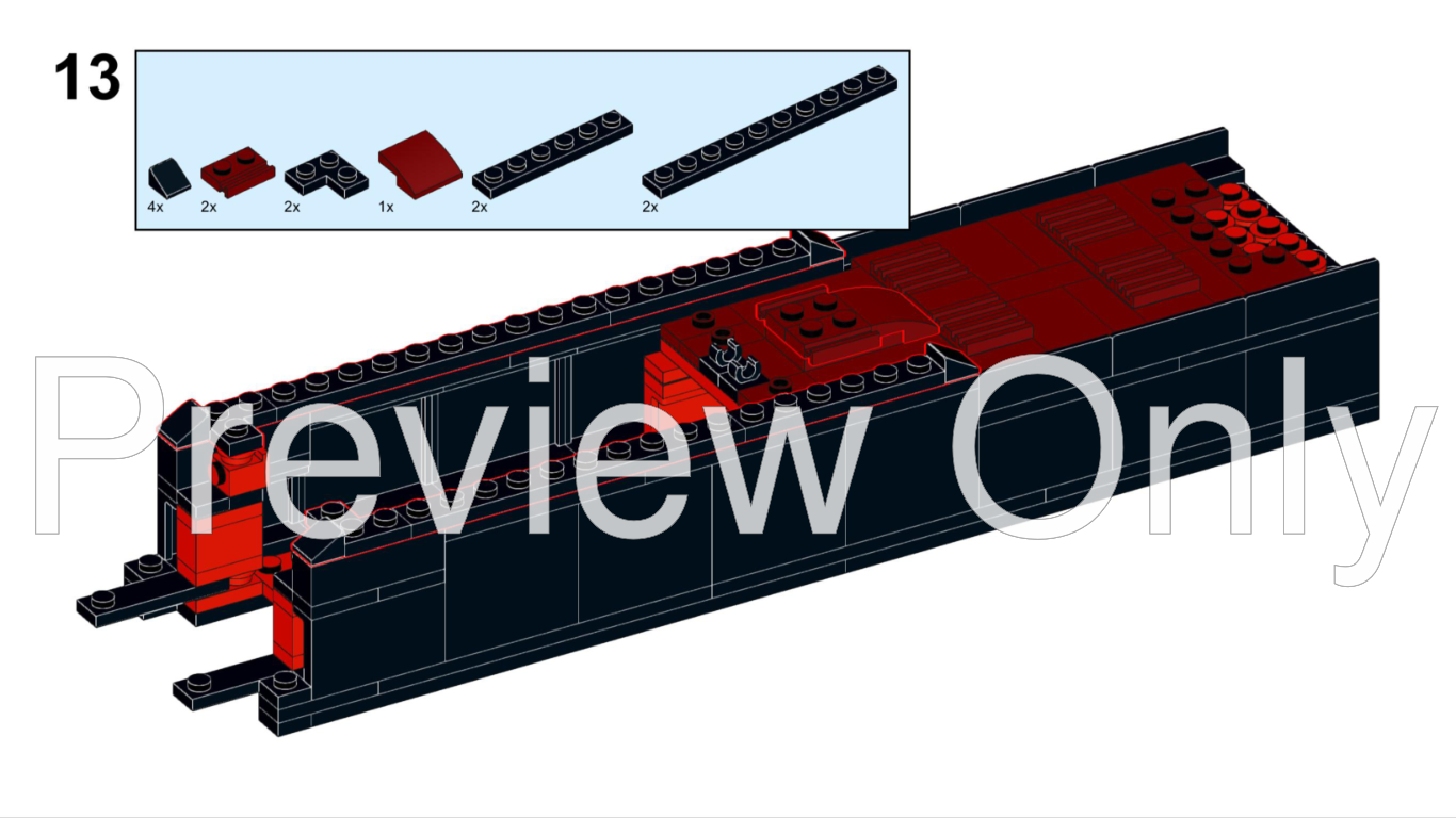 LEGO MOC 1:48 Pennsylvania Railroad Q2 Duplex (Powered Up) by ...