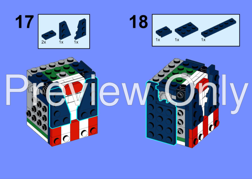 LEGO MOC Holiday Figures- Uncle Sam by Penguins and plastic ...