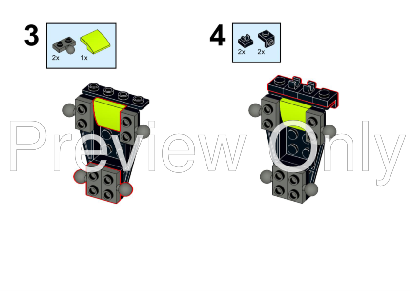 LEGO MOC Humanoid Robot RH-S-2 by graeymaelkyn | Rebrickable - Build ...