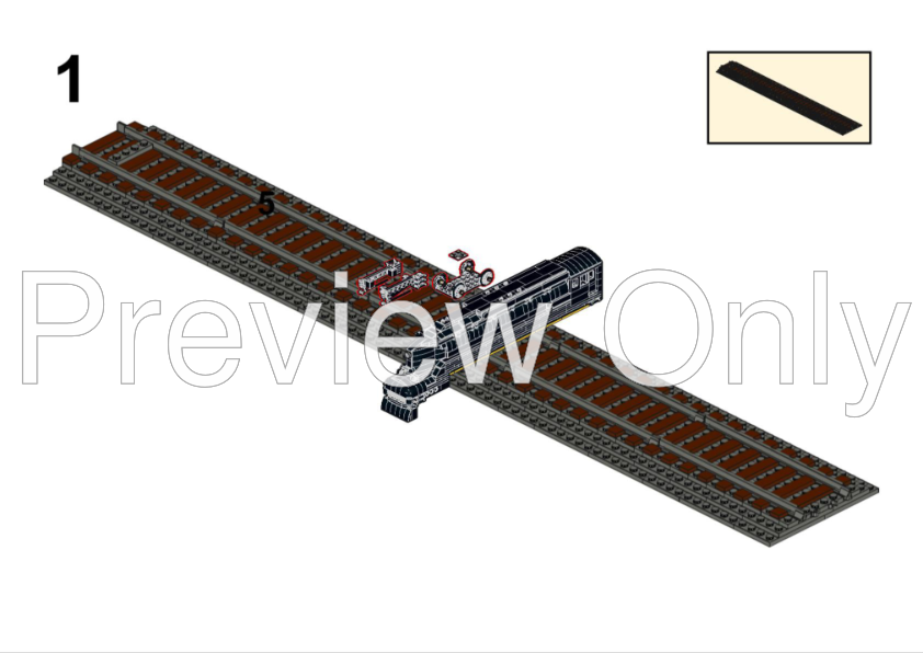 LEGO MOC Pennsylvania Railroad T1 6110 4-4-4-4 Duplex by Brick_Reading ...