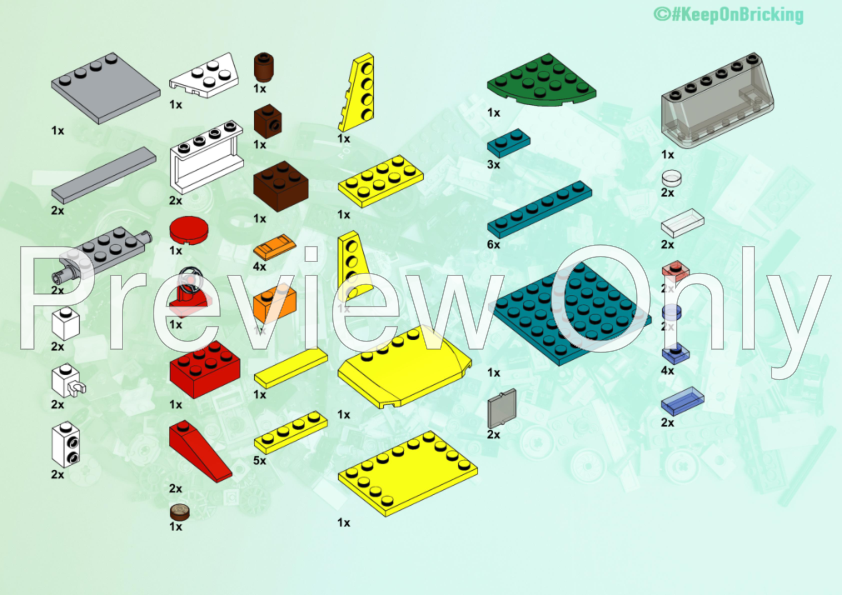 LEGO MOC 40582 Custom Rebuild Models by Keep On Bricking | Rebrickable ...