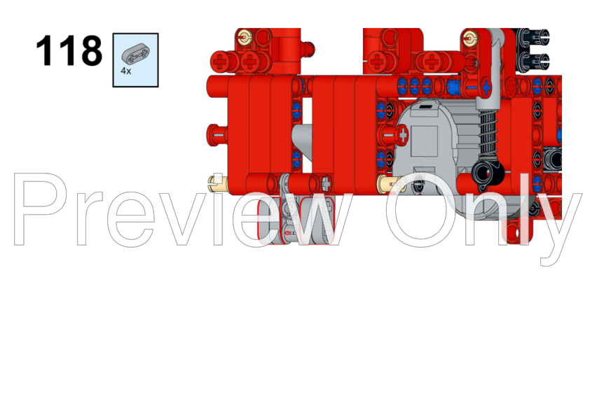 LEGO MOC 8285 RC with suspension by OleJka | Rebrickable - Build with LEGO