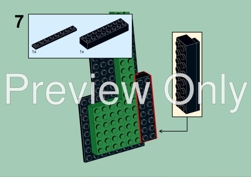 LEGO MOC Toucan Wall Art by Penguins and plastic | Rebrickable - Build ...