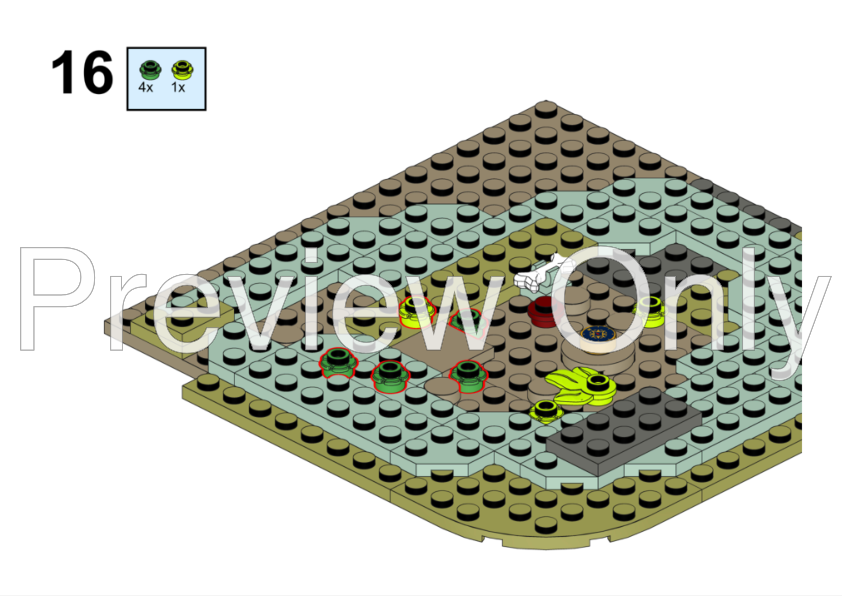 Lego Moc Town Hall By Adgaevsky Rebrickable Build With Lego