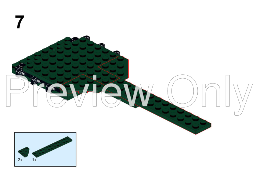 LEGO MOC Klingon Bird of Prey by starzander | Rebrickable - Build with LEGO